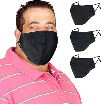 Amazon.com: TUFF Face Mask 2XL Face Mask for Men - Reusable Cloth Mask ...