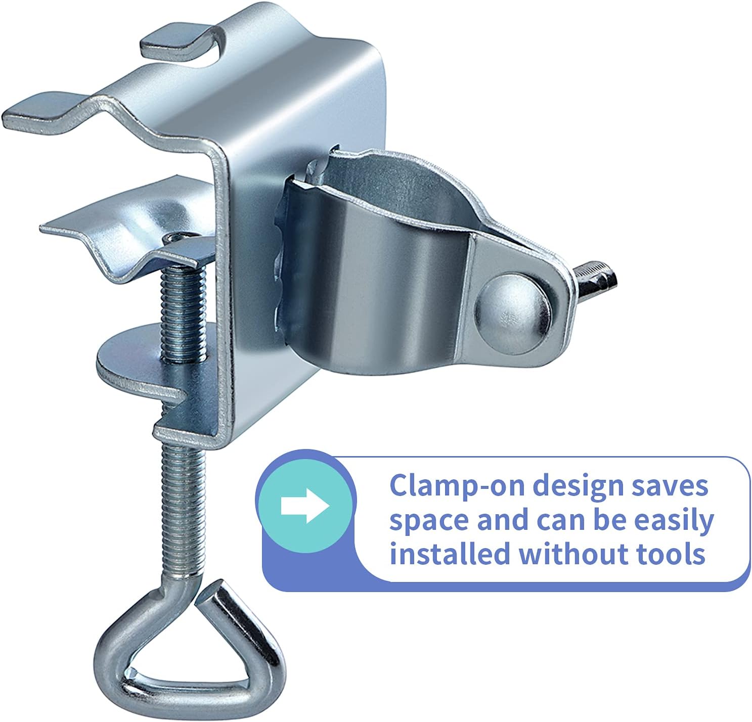 Buy MOLIGOU Deck Umbrella Clamp, Parasol Holder Clip, Patio Balcony ...