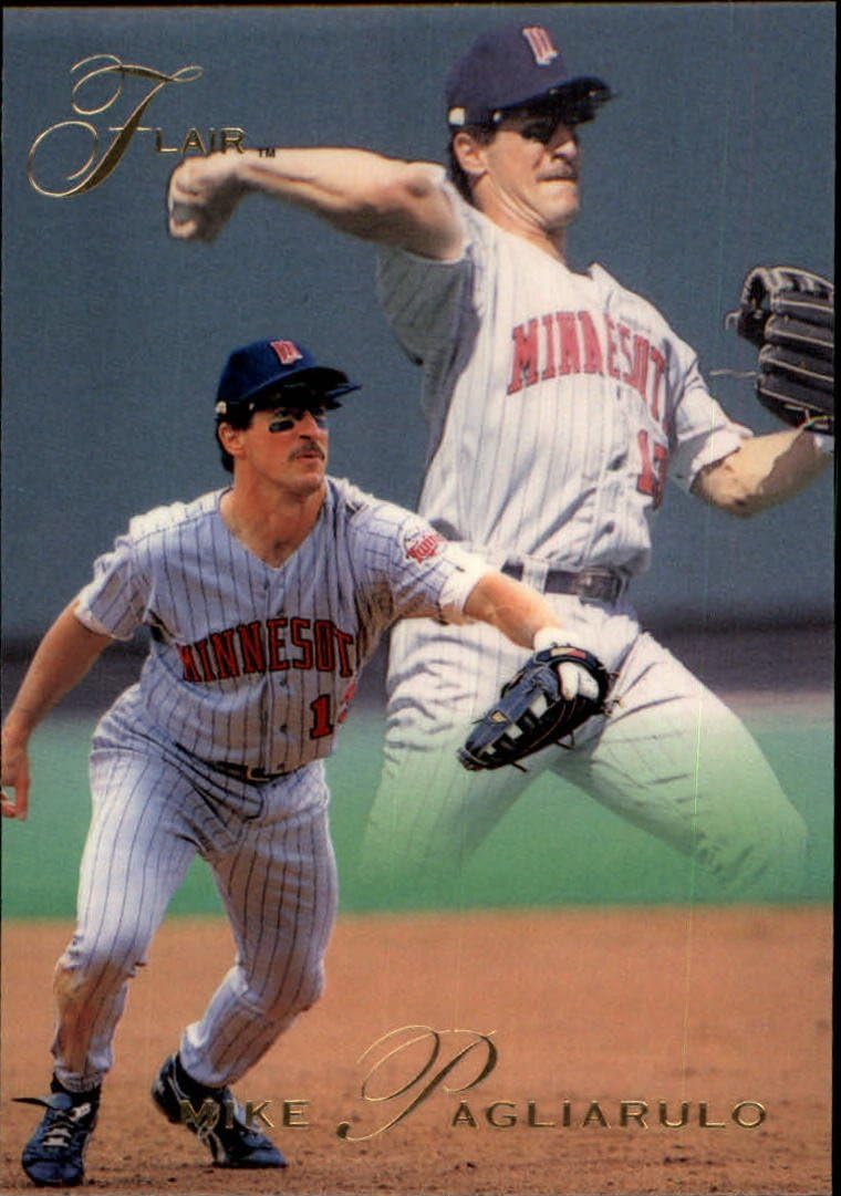 Amazon.com: 1993 Flair Baseball Card #241 Mike Pagliarulo ...