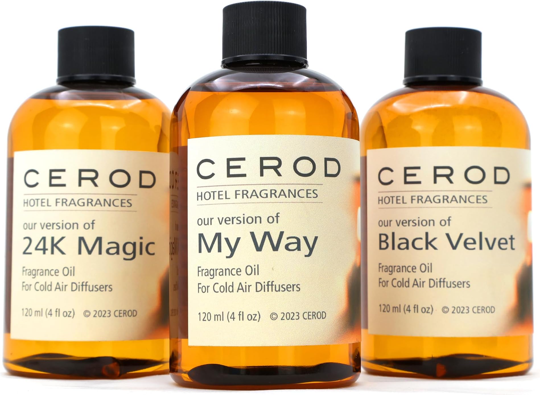 Amazon.com: CEROD - Hotel Scents Oil Set (3) Diffuser Oil for Cold Air ...