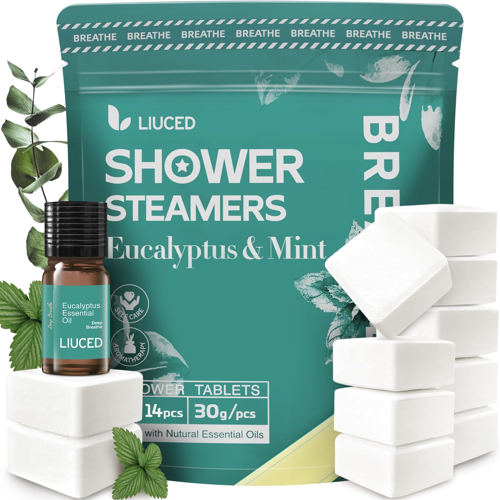 Amazon.com: Vicks, VapoShower Plus, Shower Steamers, Eucalyptus ...