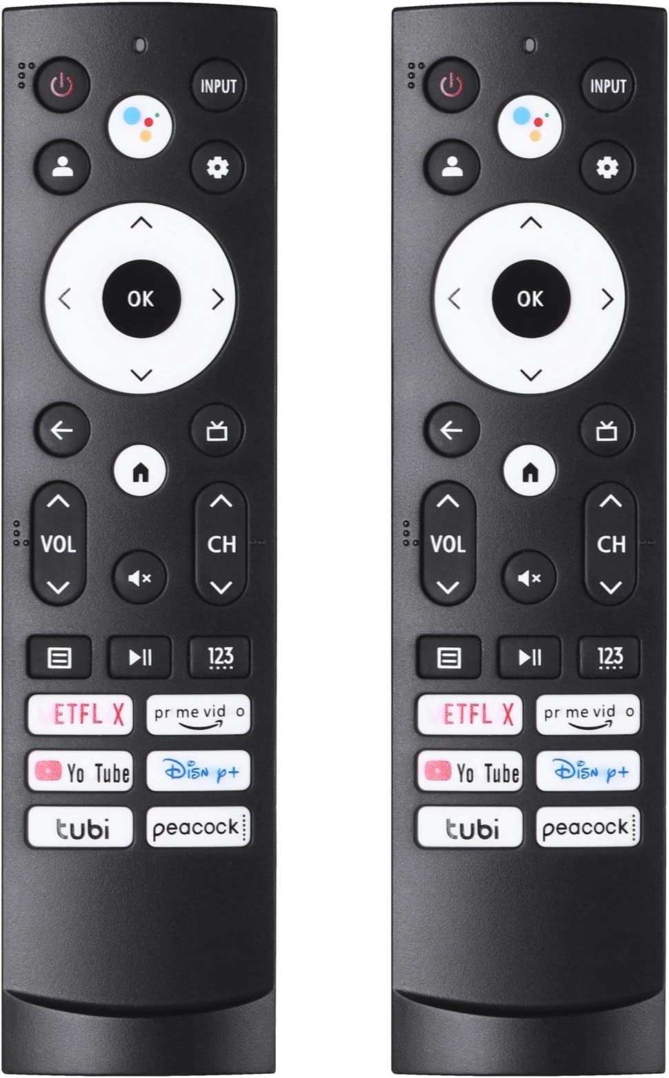 Amazon.com: 2 Packs Universal RC73 IR/RF Remote Control Replacement ...