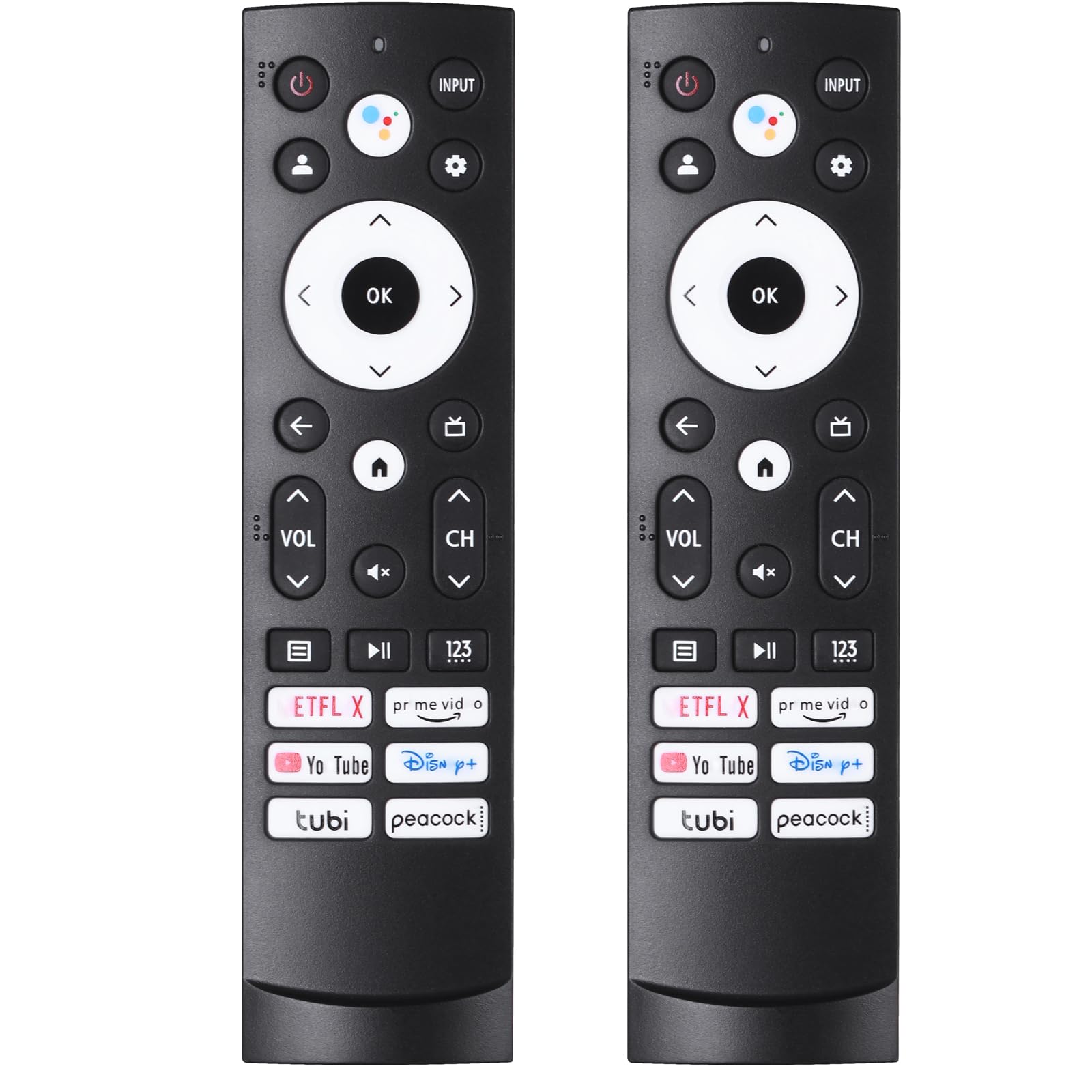 Amazon.com: 2 Pack Replacement Remote Control Compatible with Hisense ...