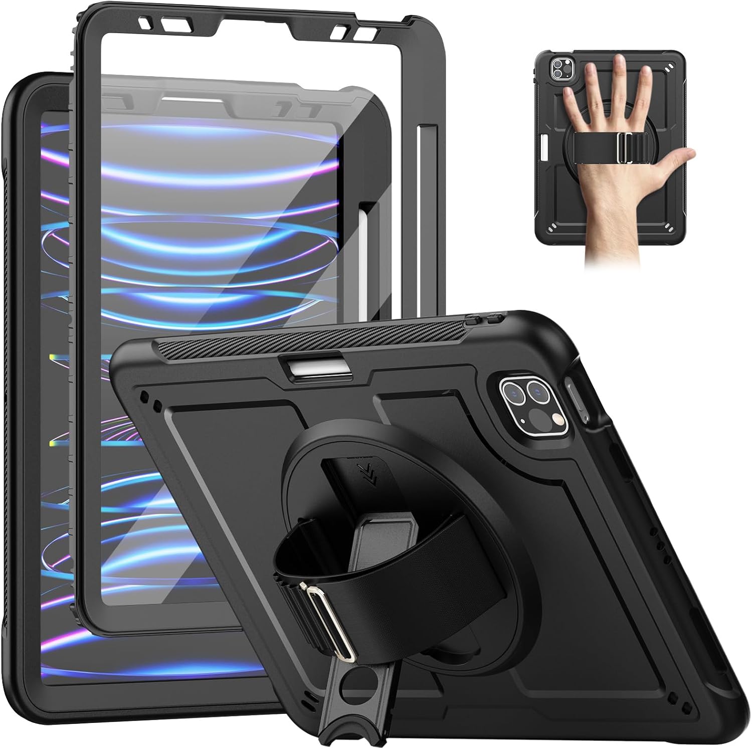 Amazon.com: HXCASEAC for iPad Pro 11 inch Case & iPad Air 5th/4th ...