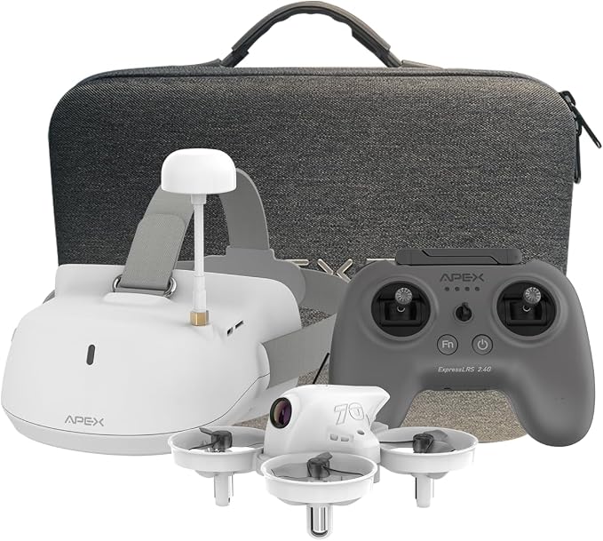 Amazon.com: APEXFPV FPV Drone Kit,FPV Goggles Beginners Drone,Indoor ...