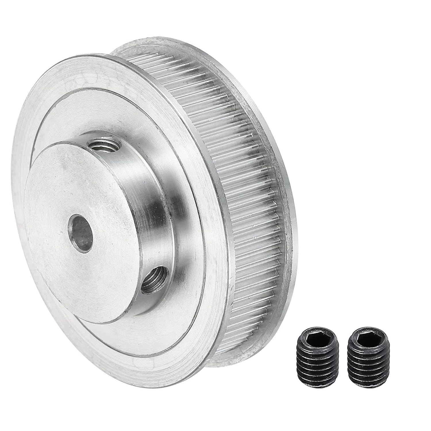 MECCANIXITY 80 Teeth 6mm Bore Timing Pulley, Aluminium Synchronous ...