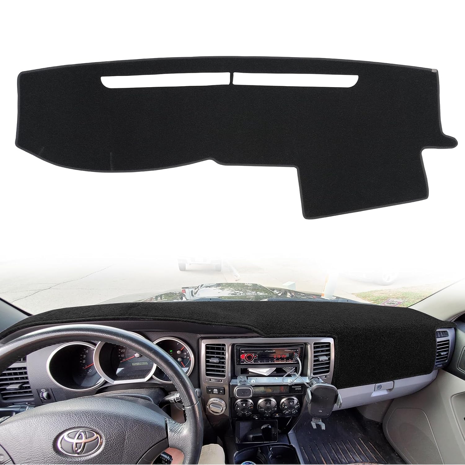 HanLanKa Dashboard Cover Dash Cover Mat Pad Carpet Custom Fit for ...