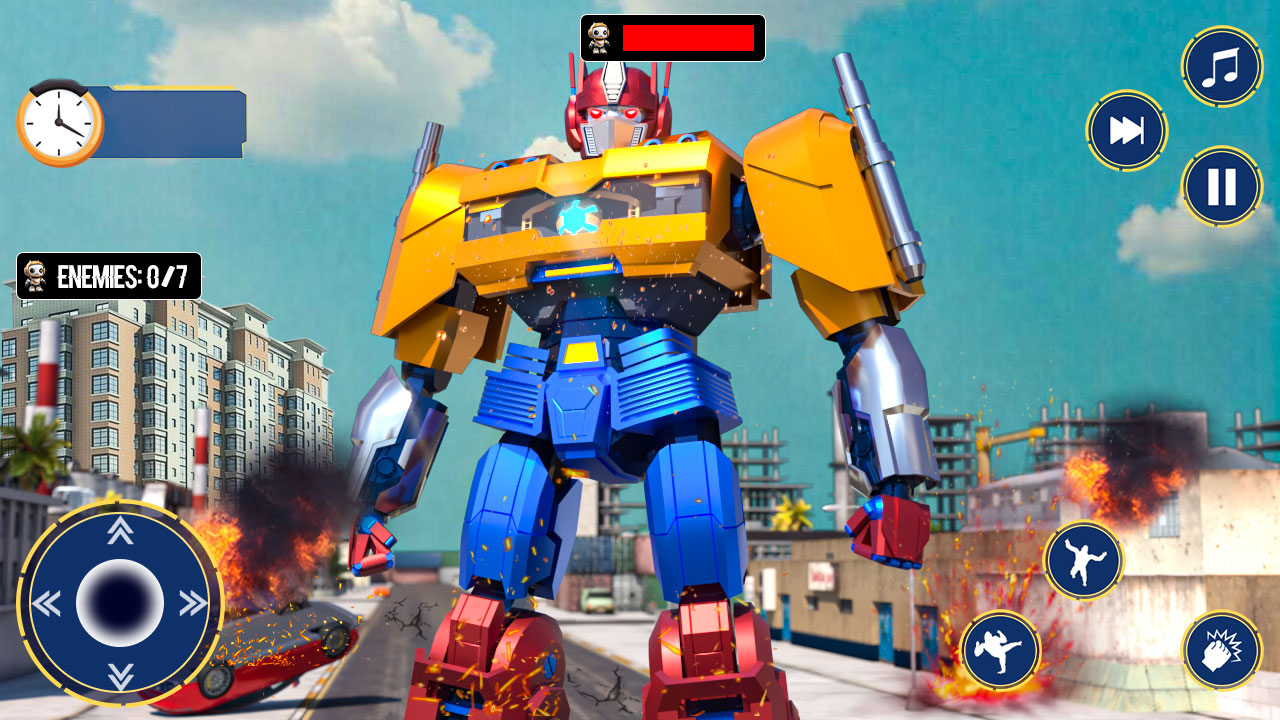 Real Flying Robot Fighting 3D Game: Battle Robot Game - App on Amazon ...