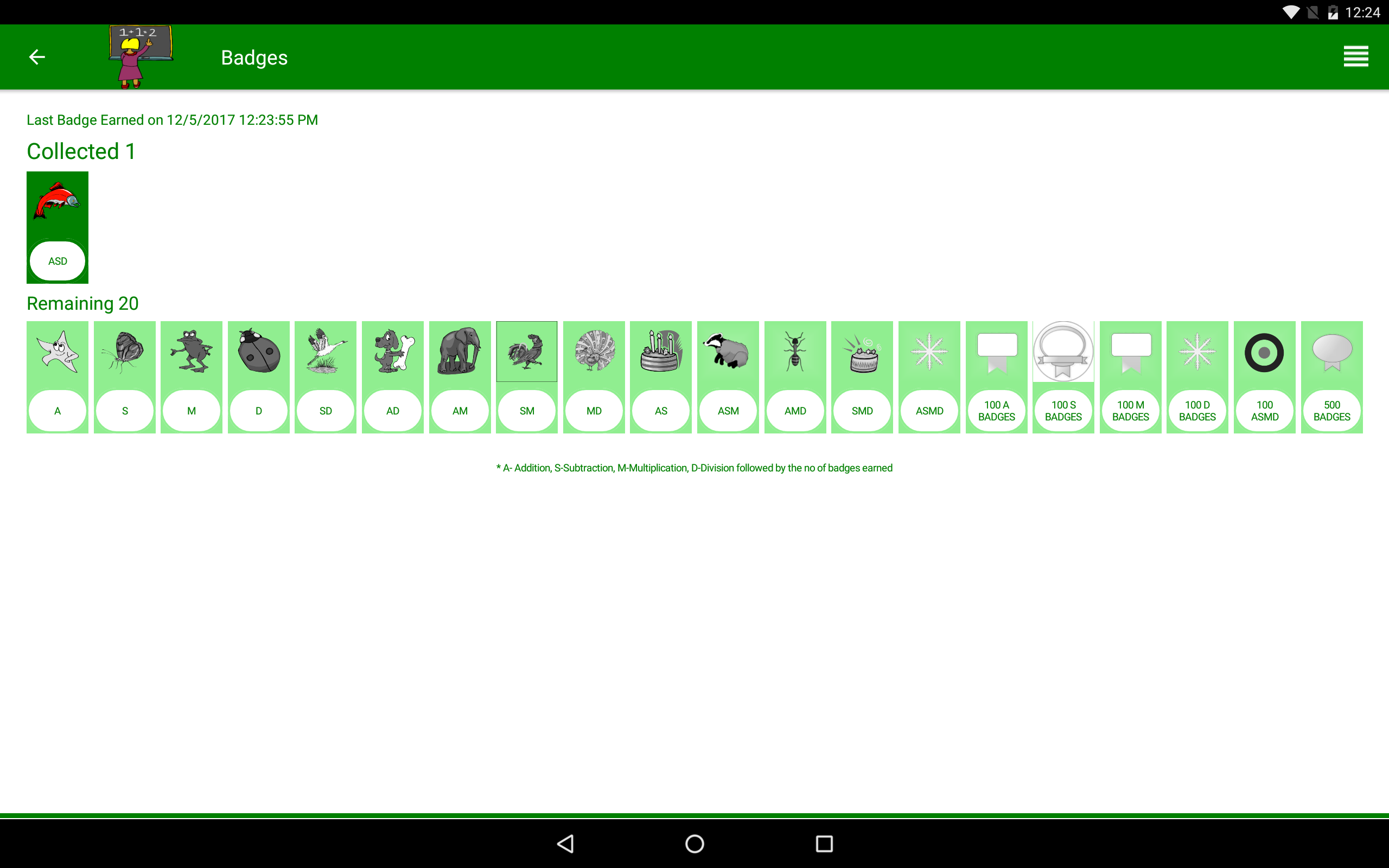 Math Flashcards - App on Amazon Appstore
