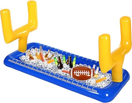 Amazon.com: Bencailor Inflatable Football Cooler Inflatable Football ...