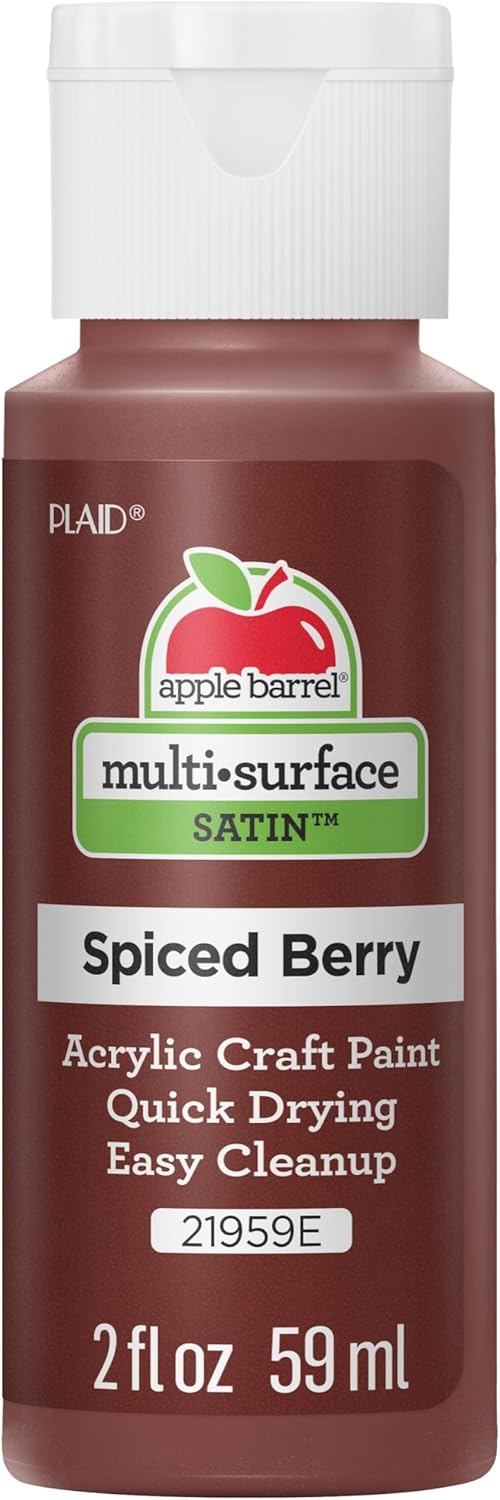 Amazon.com: Apple Barrel Multi Surface Acrylic Paint, 2 oz, Spiced ...