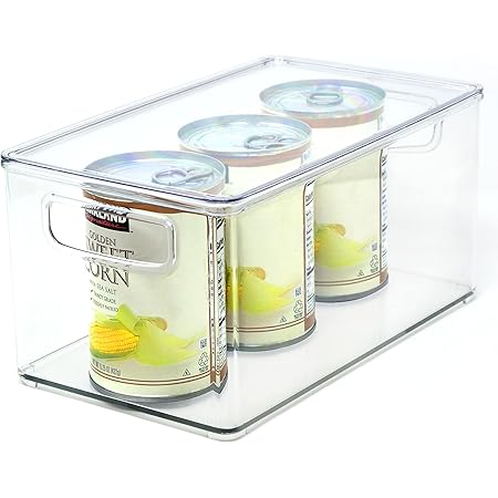 Amazon.com: Youngever 2 Pack Stackable Plastic Storage Organizer ...