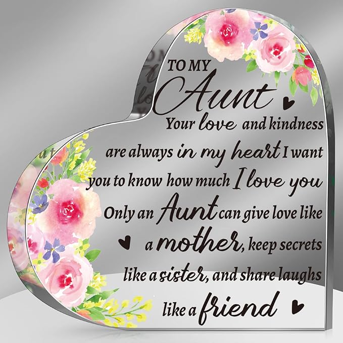 Amazon.com: Maitys Aunt Gift from Niece Nephew Aunt Birthday Gift ...