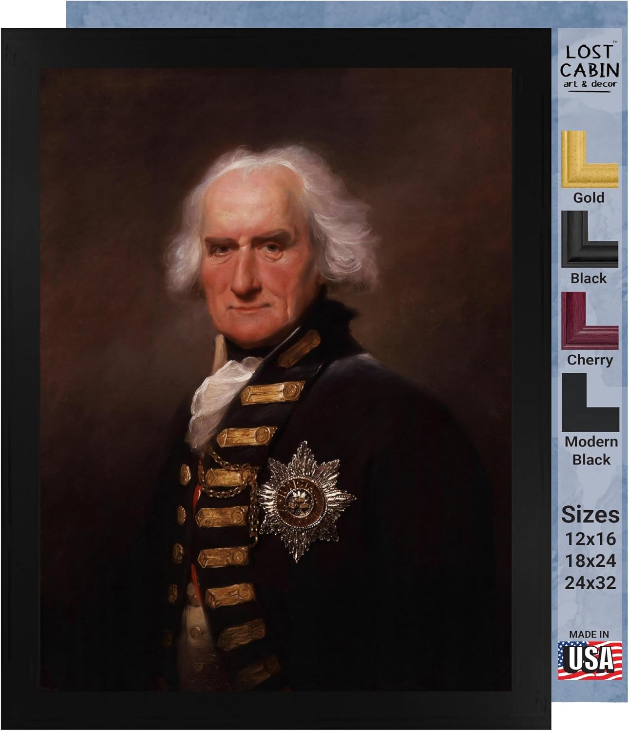 Lost Cabin Alexander Hood 1st Vizconde Bridport por Lemuel Francis ...
