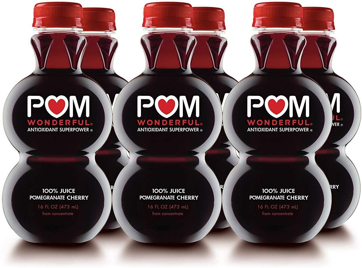 Amazon.com : POM Wonderful 100% Pomegranate Juice, 16 Ounce Bottle ...
