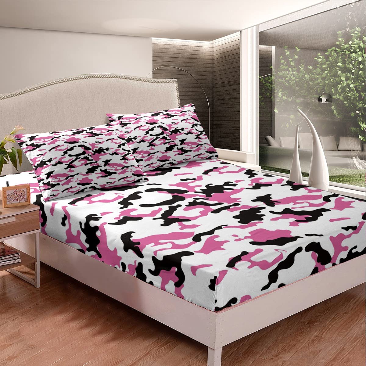 Pink Camouflage Bedding For Girls