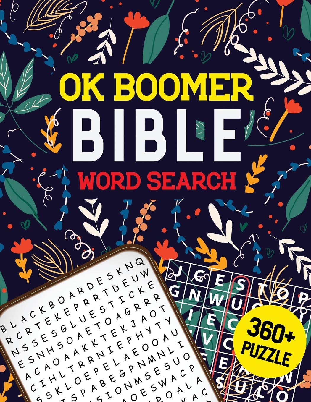Ok Boomer Bible Word Search Bible Word Search Puzzle Brain | Desertcart ...