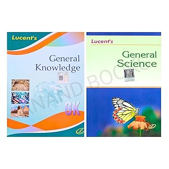 Buy Lucent General Knowledge 2025 + Lucent General Science 2025 English ...