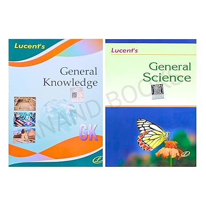 Buy Lucent General Knowledge 2025 + Lucent General Science 2025 English ...