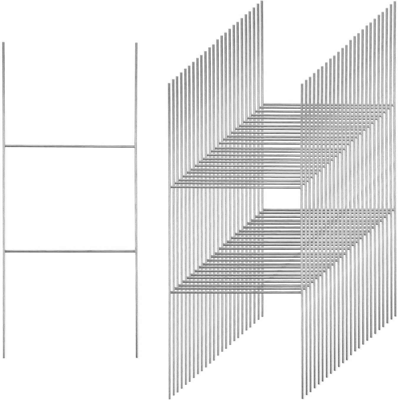 Amazon.com : LUTER 25pcs Heavy Duty Yard Sign Stakes, 16.5x7 Inch H ...