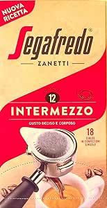 Segafredo Intermezzo 18 ESE Coffee Paper Pods (3) : Amazon.co.uk: Grocery