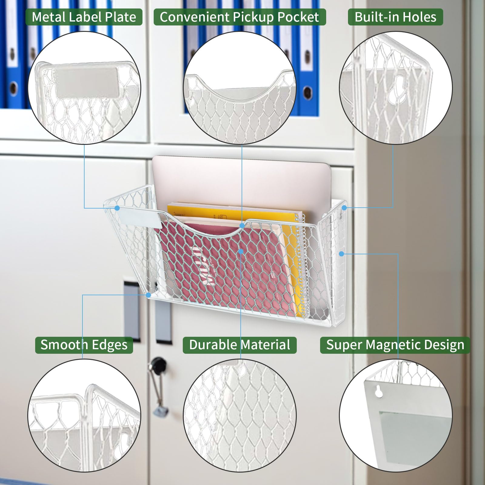 Snapklik.com : MILEGI Under Desk Drawer Organizer, Under Desk Storage ...