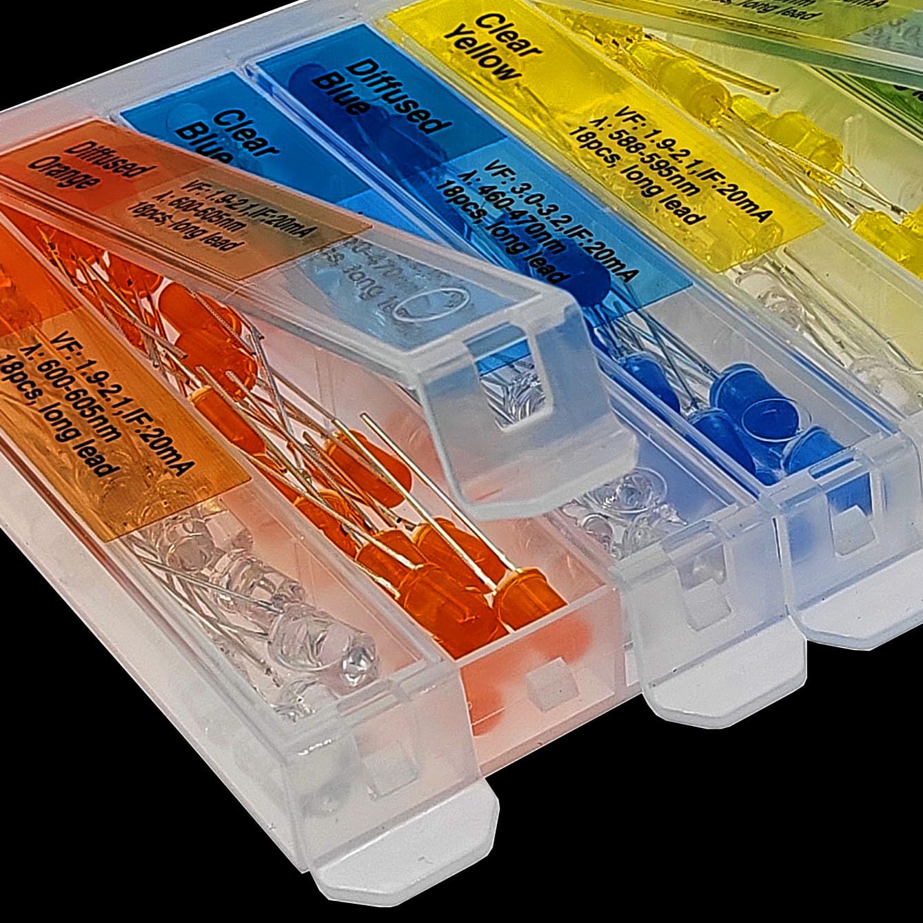 Buy 5mm Mini LED Lights (10 Types 180 pcs) at Ubuy Nepal