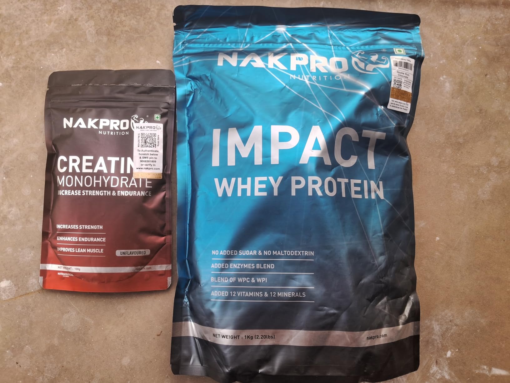 NAKPRO Impact Whey Protein 1kg, Double Rich Chocolate | Isolate ...