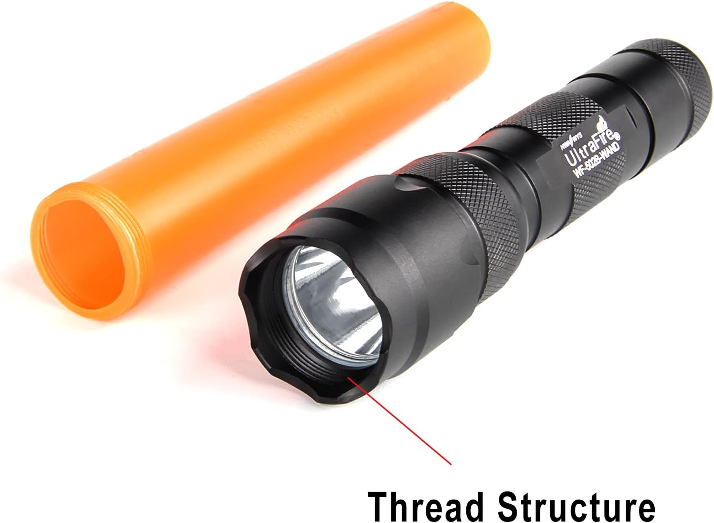 UltraFire WF502B Traffic Control Wand Led Flashlight,Super Bright XM-V6 ...