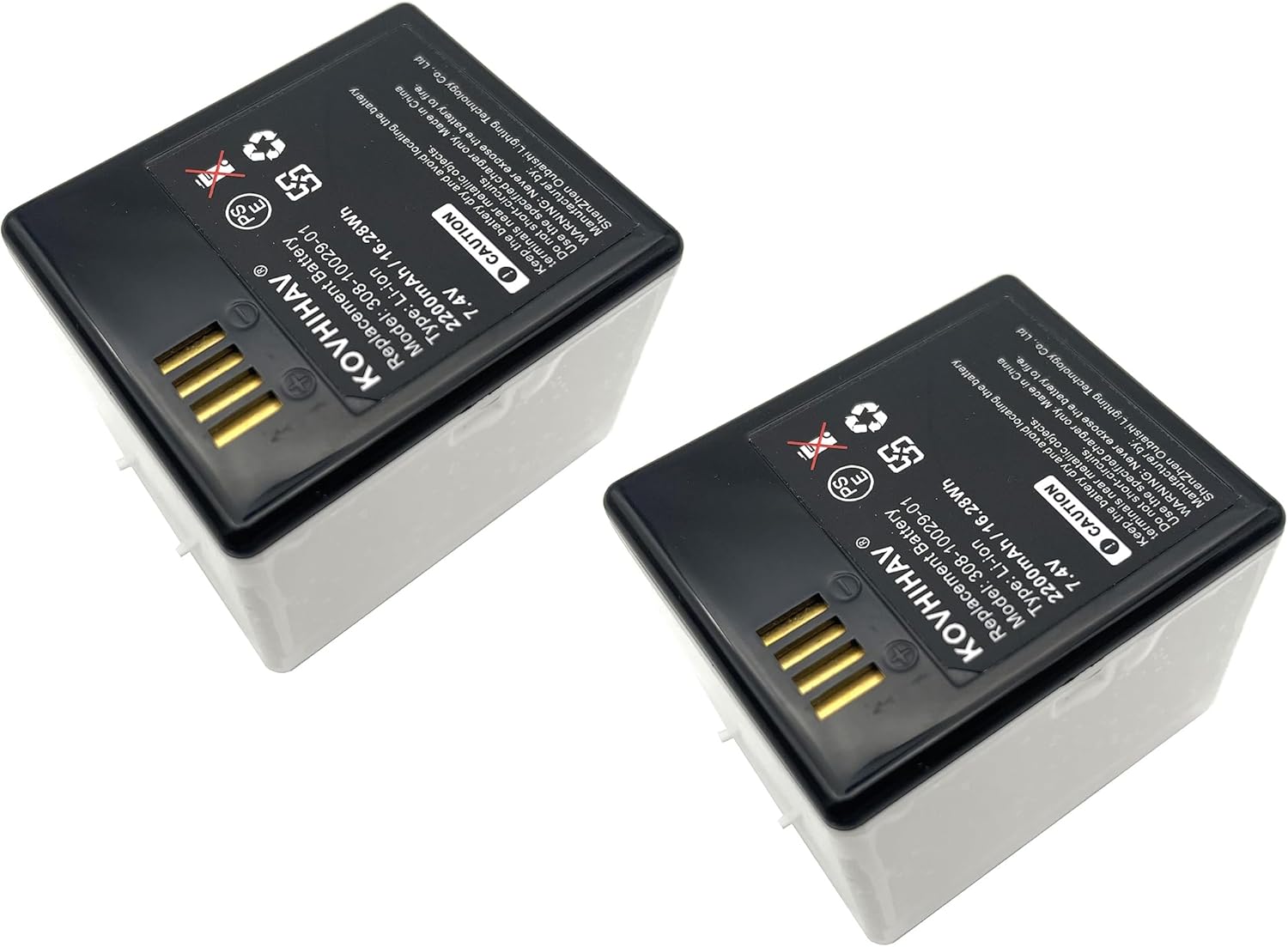 Amazon.com: SCESMIA Batteries (2-Pack) Compatible with Arlo Pro Arlo ...