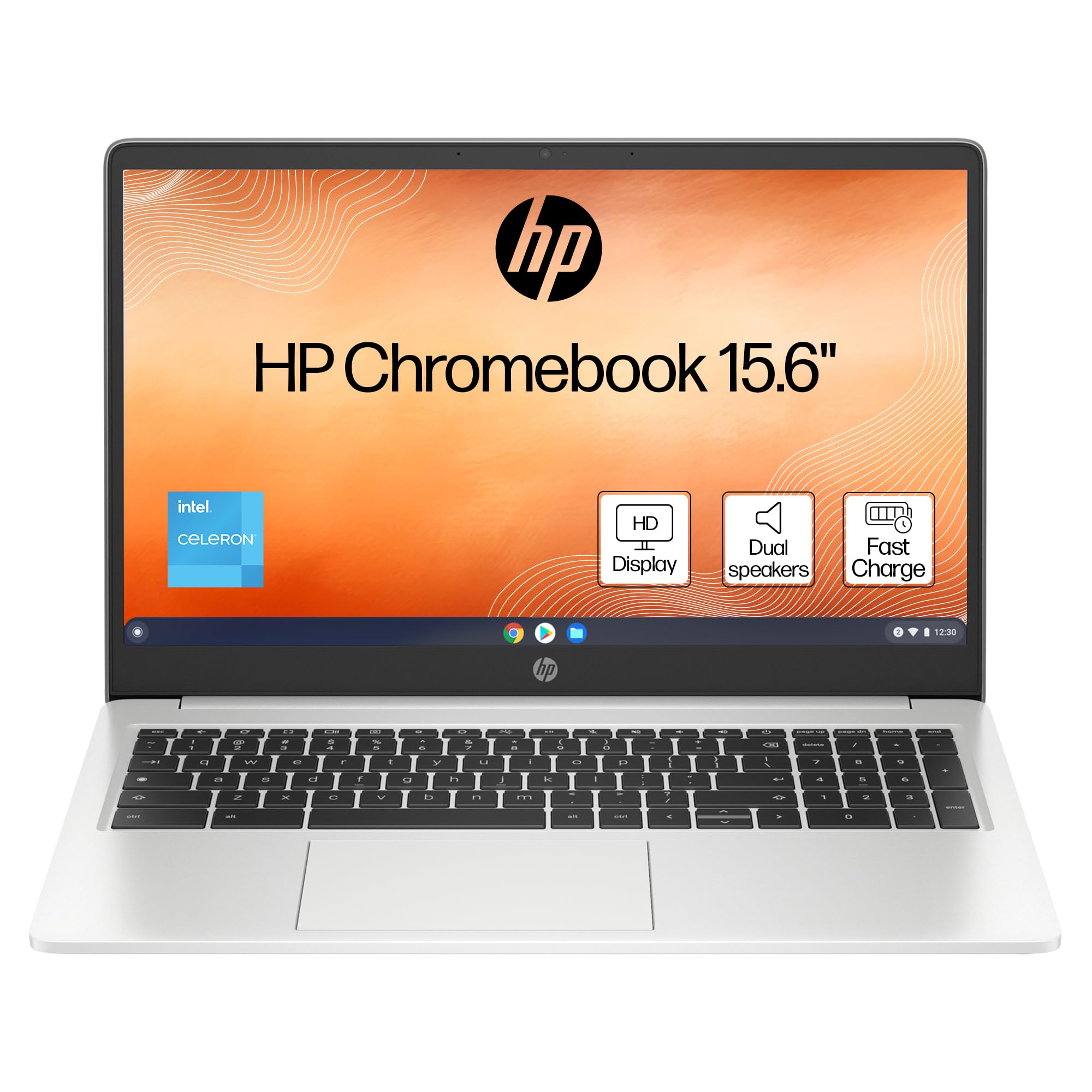HP Chromebook 15.6" | Intel Celeron N4500 Processor | 4 GB RAM | 128 GB ...