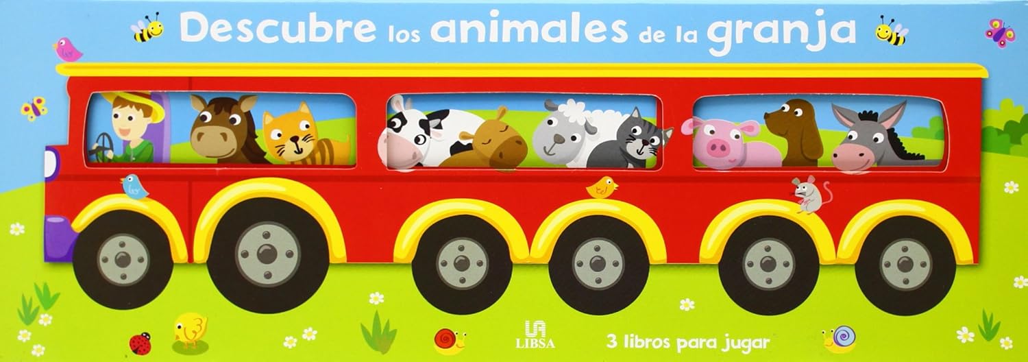 Amazon.com: Descubre los Animales de la Granja (Libro Movil) (Spanish ...