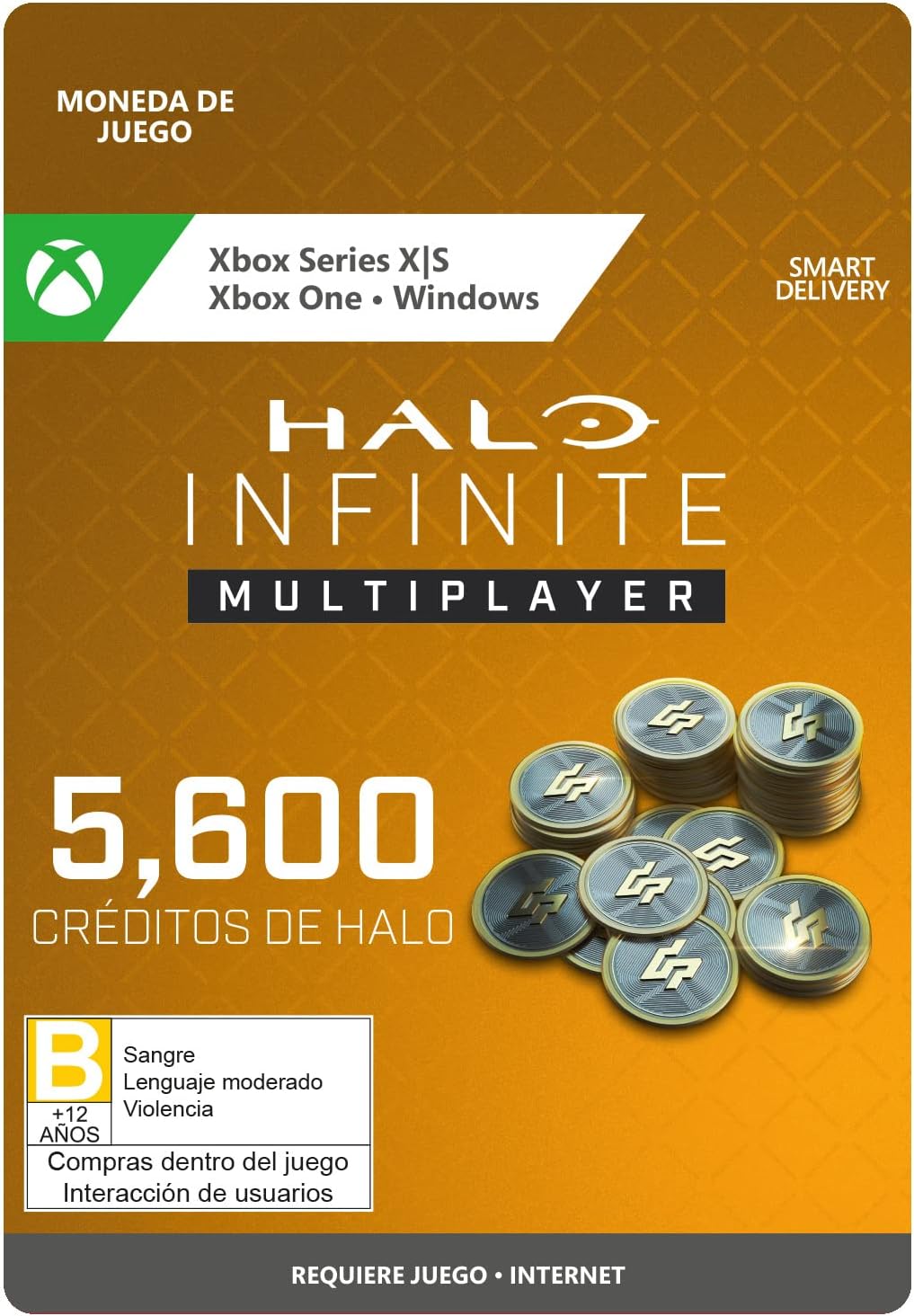 Halo Infinite: 5000 Halo Credits +600 Bonus - Standard Edition - Xbox ...