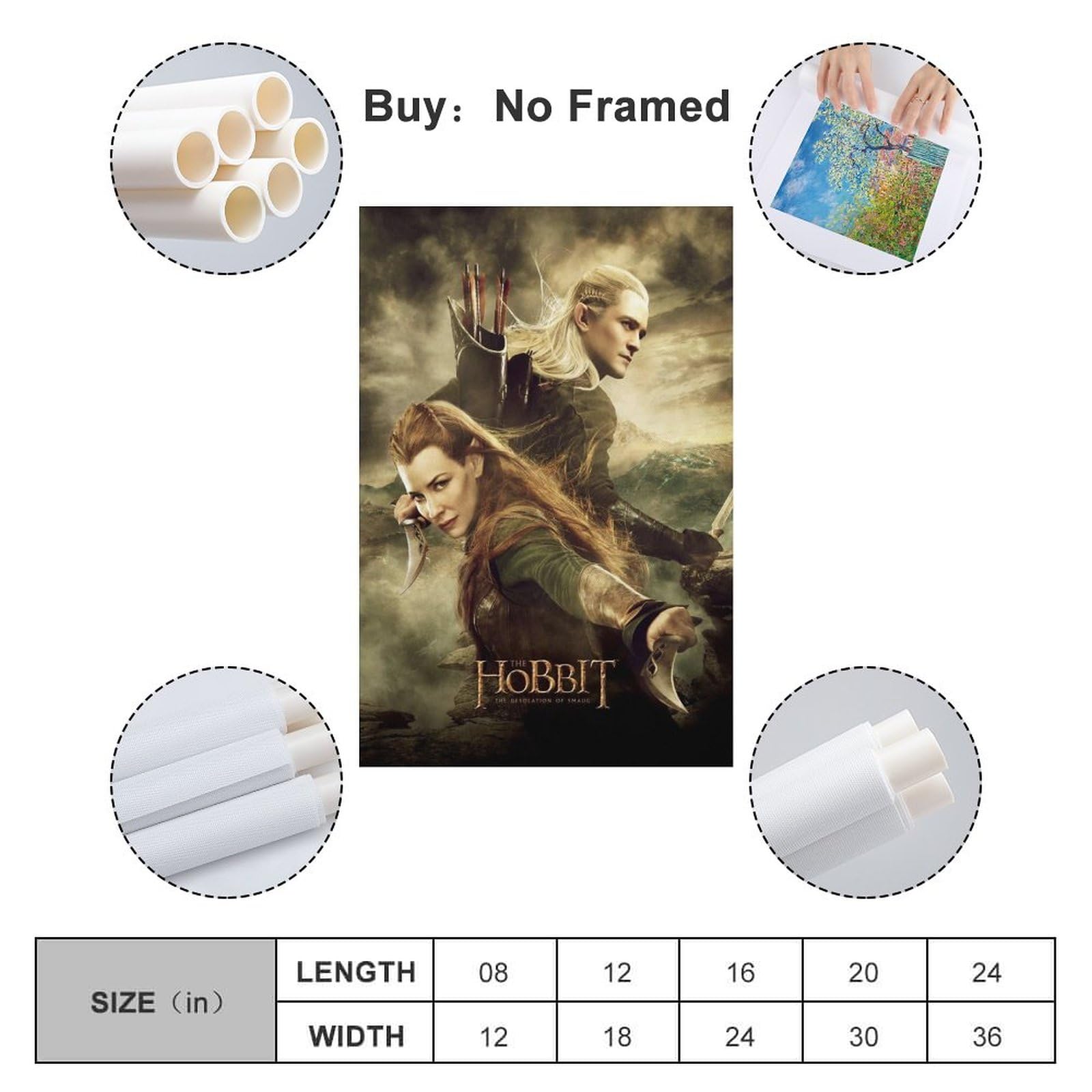 Legolas And Tauriel Poster The Hobbit: The Desolation Of Smaug': 7