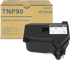 Amazon.com: SPLENDIDCOLOR TNP90 ACTD030 Toner Cartridge High Yield Compatible for Konica TNP-90 ...