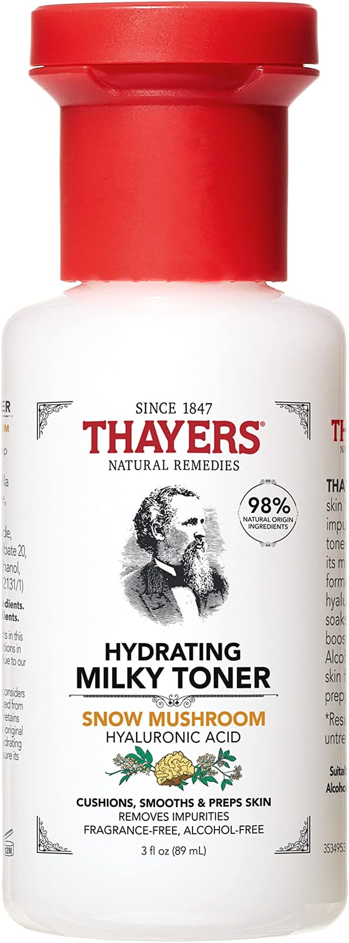 Amazon.com: Thayers Milky Hydrating Face Toner with Snow Mushroom ...