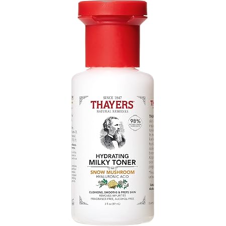 Amazon.com: Thayers Milky Hydrating Face Toner with Snow Mushroom ...