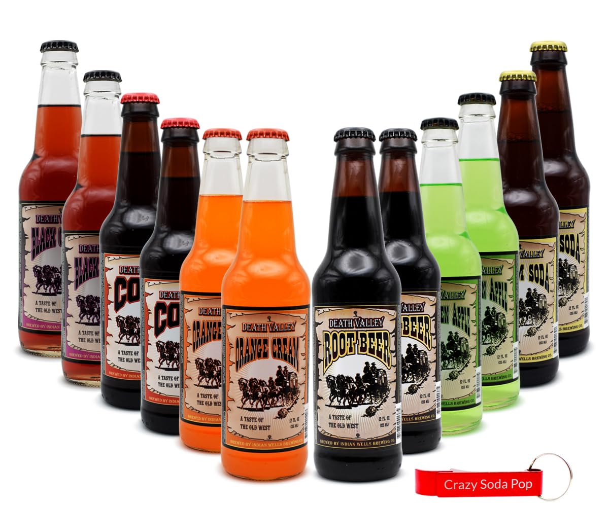 Amazon.com : Generic Death Valley Soda | 12 Pack of Our Best Most ...