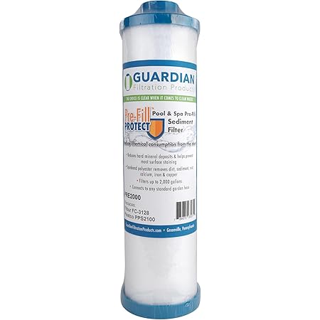 Amazon.com : Hot Spring Spas Freshstart Clean Screen Water Pre-Filter ...