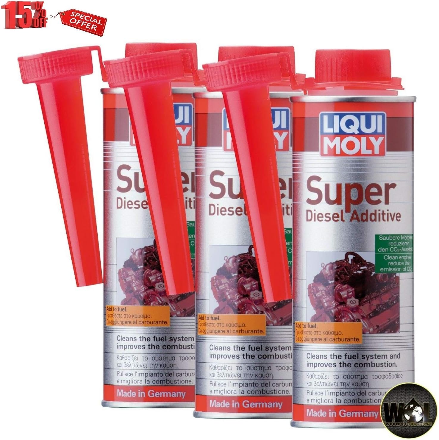 Liqui Moly 1808 Diesel Smoke Stop 150ml : Amazon.co.uk: Automotive