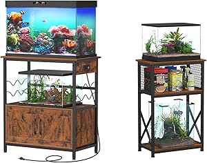 Amazon.com: Snughome Fish Tank Stand, 10 Gallon Aquarium Stand with ...