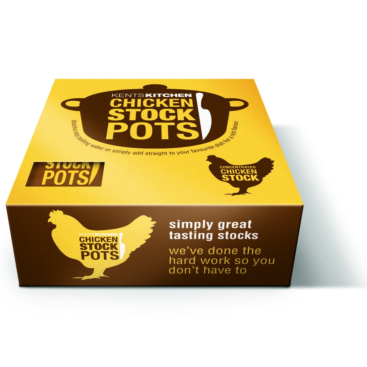 Amazon.com: Kent's Kitchen - Chicken Stock Pots - 224g (Case of 8)