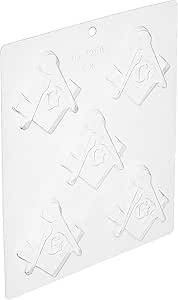 Amazon.com: Masonic Emblem Chocolate Candy Mold: Candy Making Molds ...