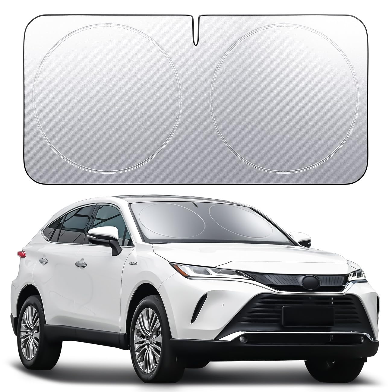 Lamicall Car Windshield Sun Shade - [4 Layers Nano Coating][240T ...