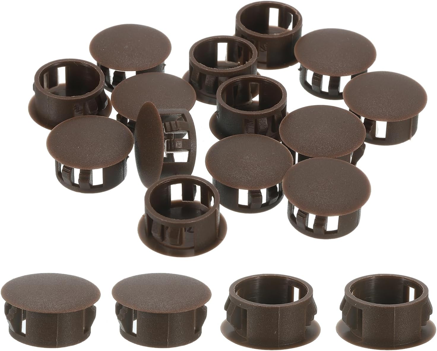 Amazon.com: uxcell 18Pcs 17mm(11/16") Nylon Hole Plugs, Flush Type ...