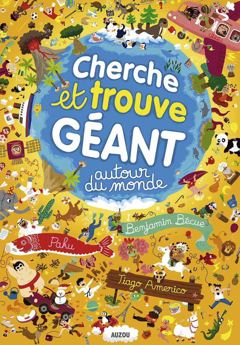 Amazon.fr - Cherche et trouve geant autour du monde - Bécue, Benjamin ...
