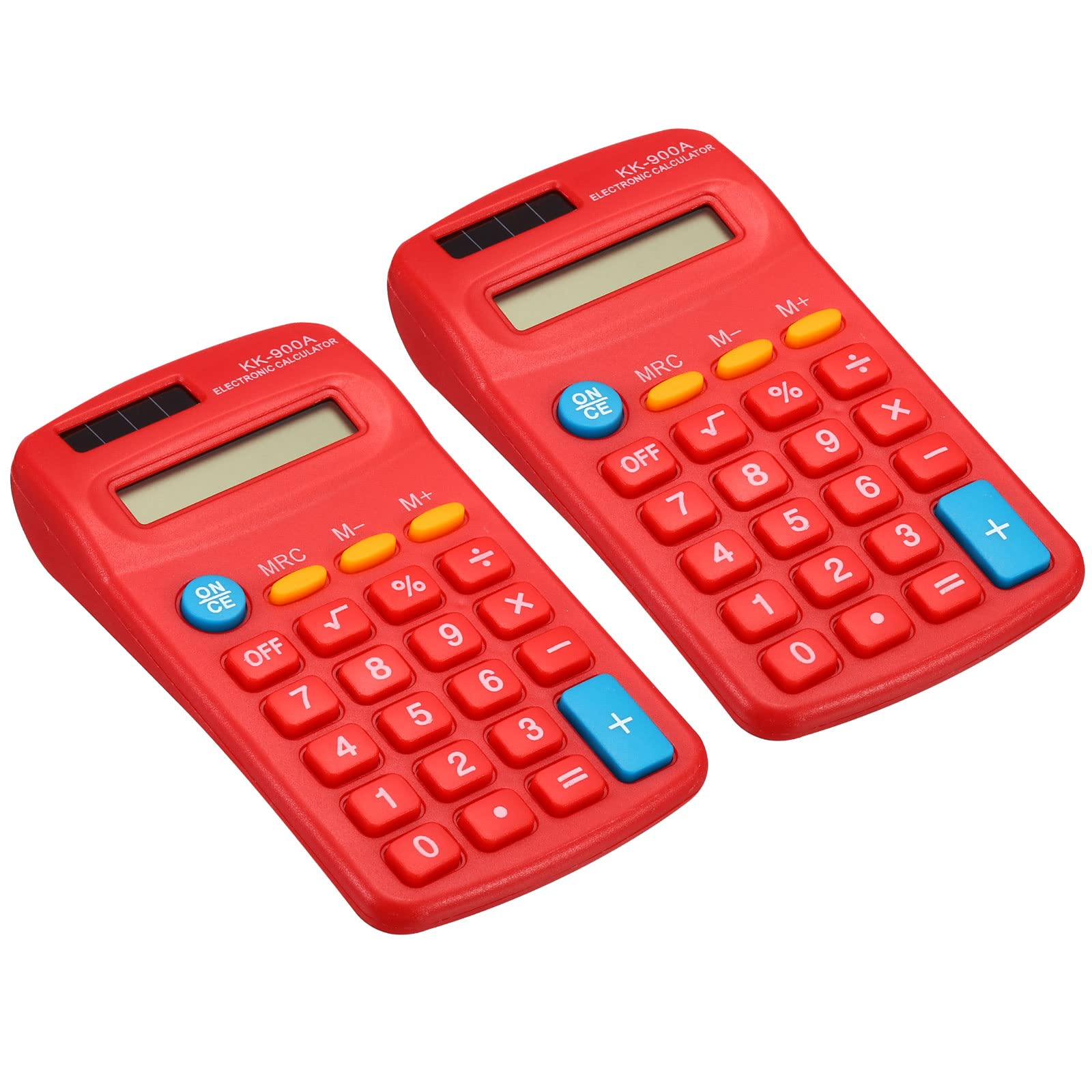 Amazon.com : PATIKIL Basic Calculator, 2 Pack 8 Digit LCD Display ...