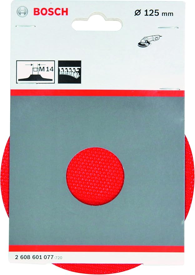 Bosch Professional Backing Pad (Hook and Loop, M14, Ø 125mm ...