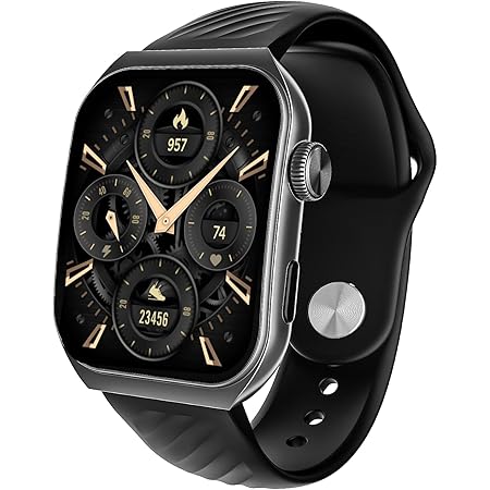 boAt Ultima Vogue Smart Watch with 1.96" AMOLED Curved Display, BT ...