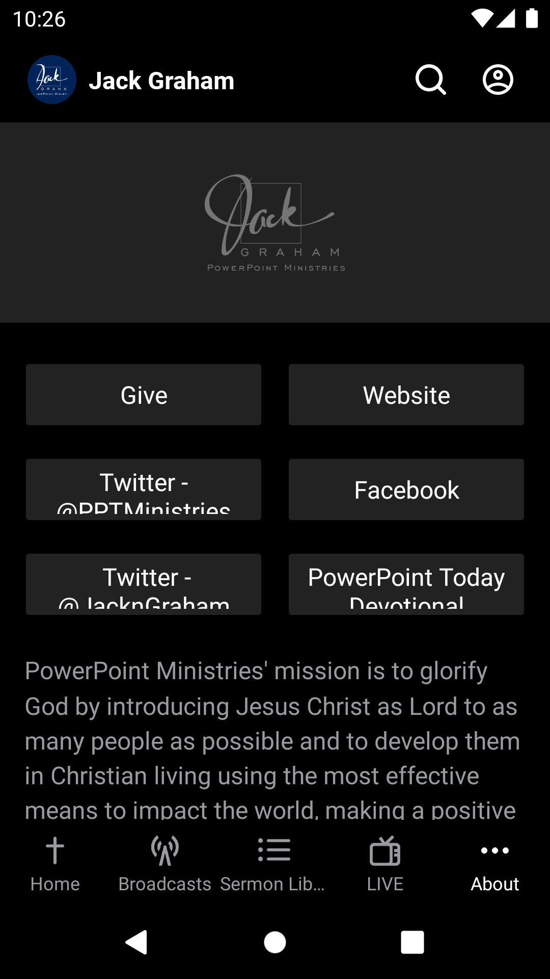 Jack Graham Ministries: app su Amazon Appstore